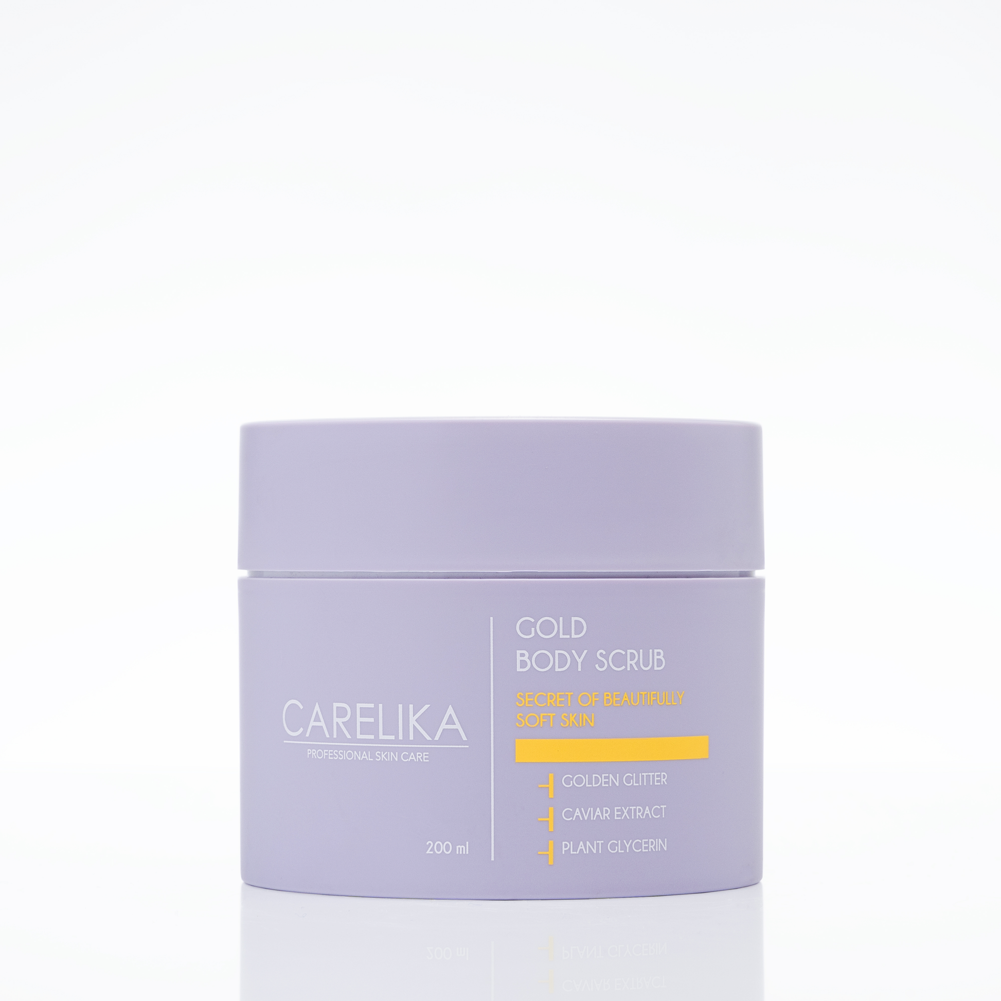 Gold Body Scrub, 200ml by Carelika | Lika-J Gold Body Scrub, 200ml by Carelika | Lika-J