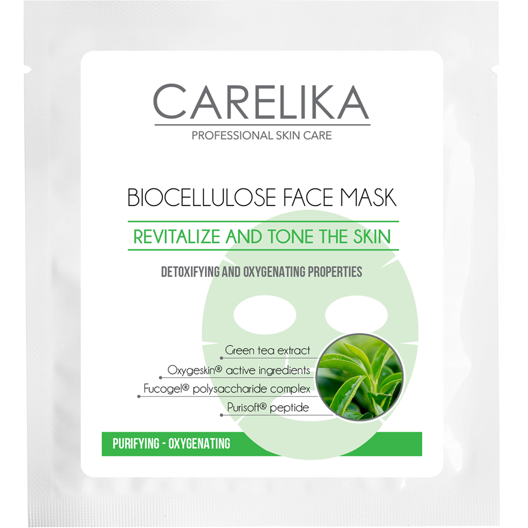 Biocellulose Sheet Mask - Purifying & Oxygenating by CARELIKA | Lika-J