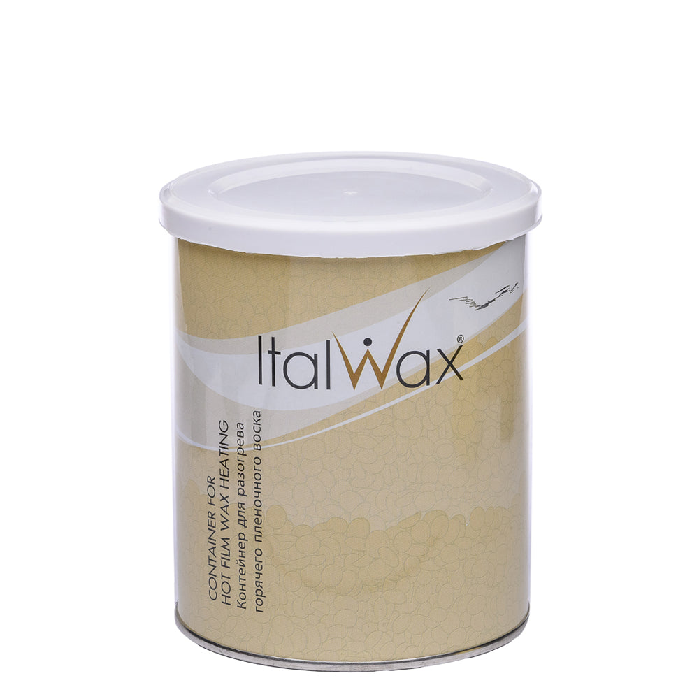 ITALWAX Metal can for heating wax with plastic cap