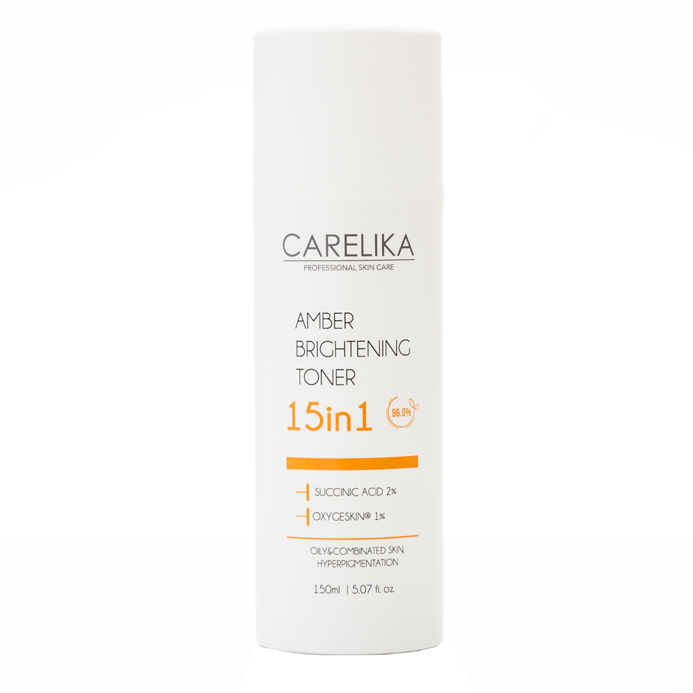 Toner 15in1 Amber by Carelika | Multi-Purpose Toner for All Skin Types